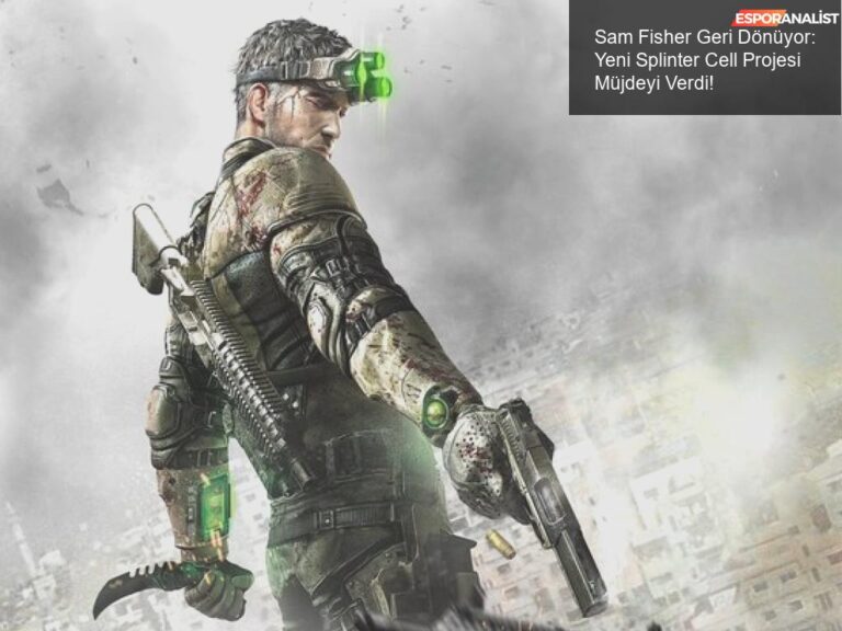 Sam Fisher Geri Dönüyor: Yeni Splinter Cell Projesi Müjdeyi Verdi ...