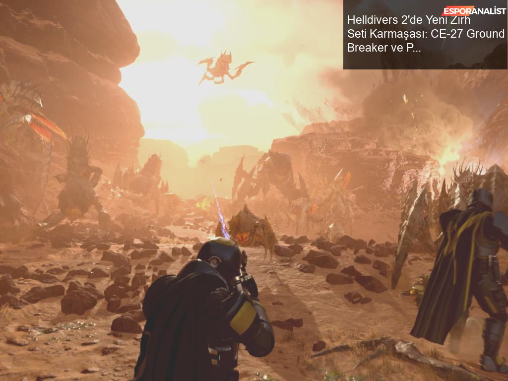 Helldivers 2'de Yeni Zırh Seti Karmaşası: CE-27 Ground Breaker ve Pasif ...