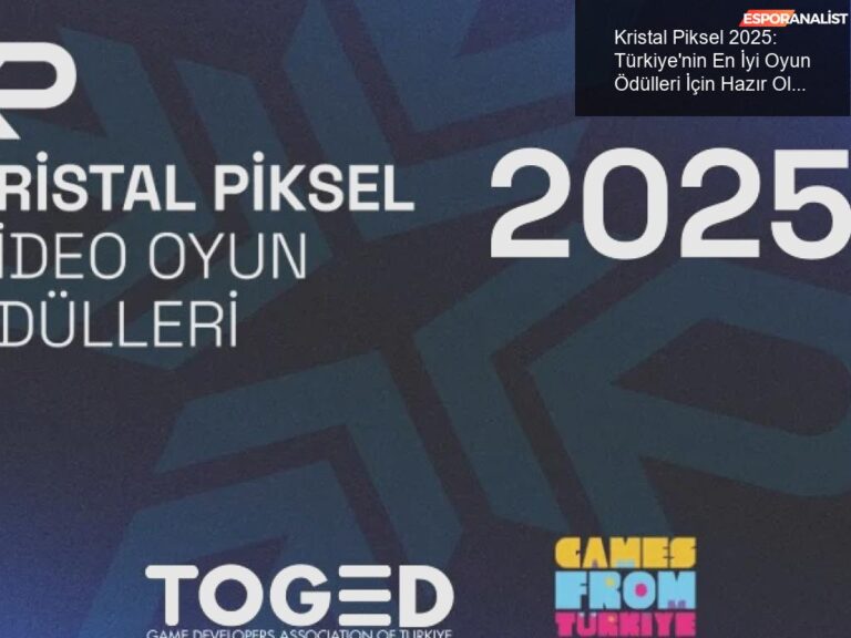 Kristal Piksel 2025: Türkiye'nin En İyi Oyun Ödülleri İçin Hazır Olun ...